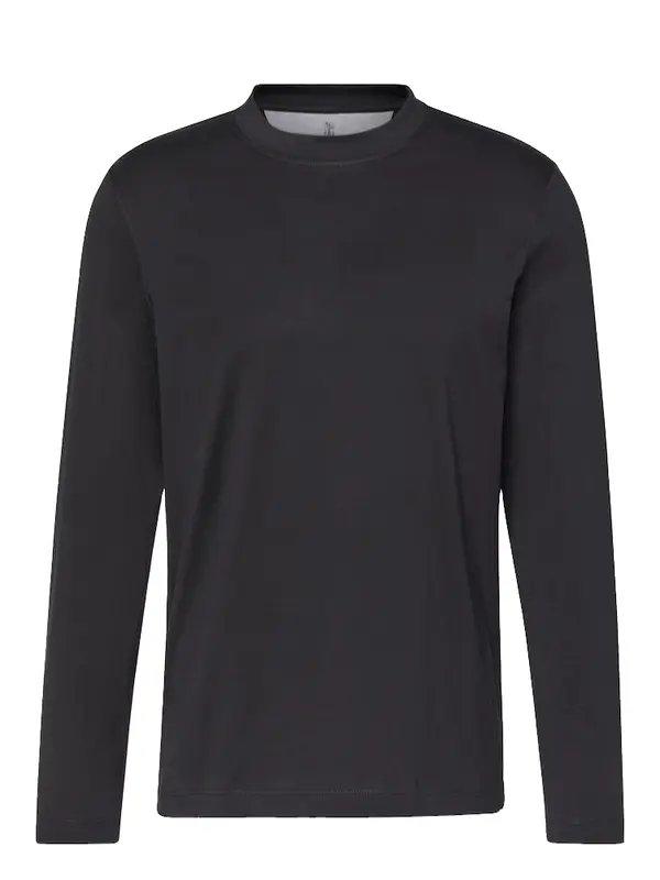 Brunello Cucinelli Cotton Sweater - Black