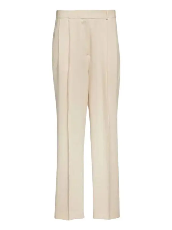 TOTÊME - Toteme Pleated Straight Trousers
