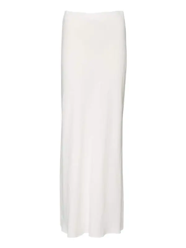 Brunello Cucinelli Twill Maxi Skirt - Neutrals