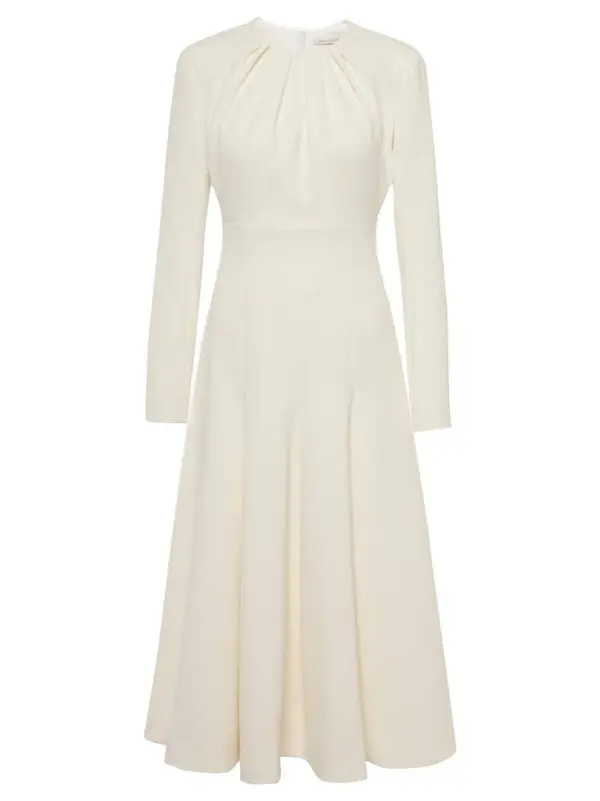 EMILIA WICKSTEAD Belgium Midi Dress - White
