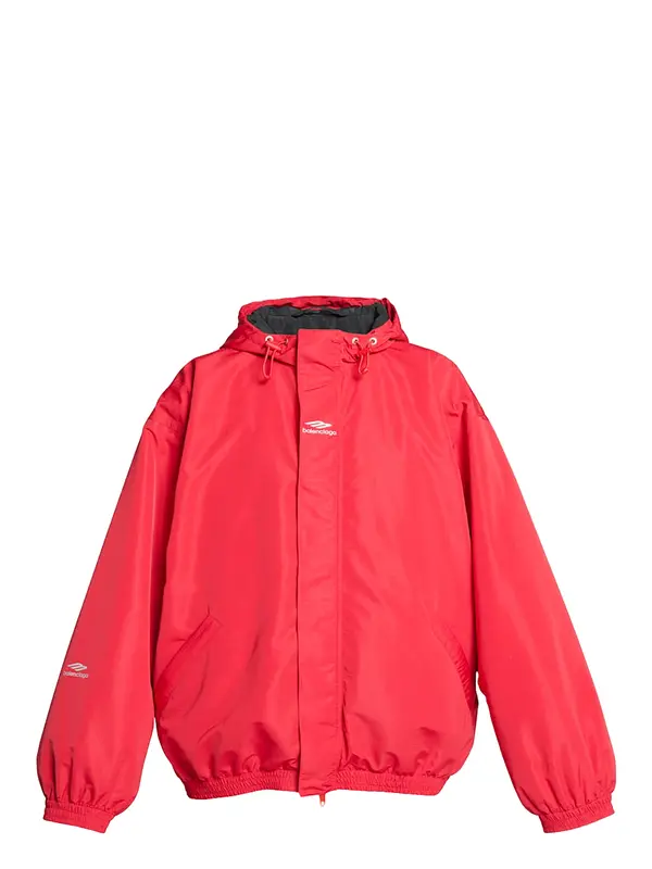 Balenciaga 3b Sports Icon Ski Parka - Red