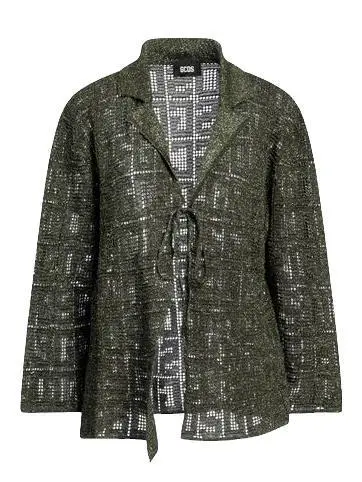 Gcds Military Cardigan - Green