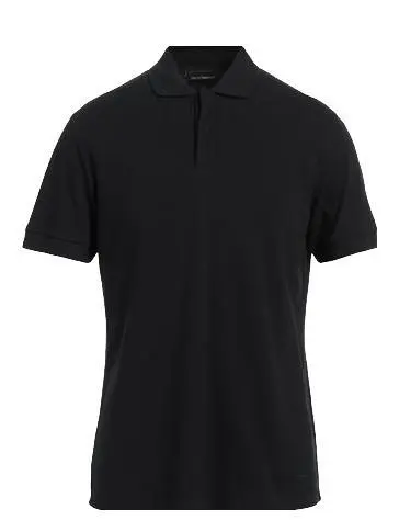 Emporio Armani Polo Shirt Size Cotton - Black