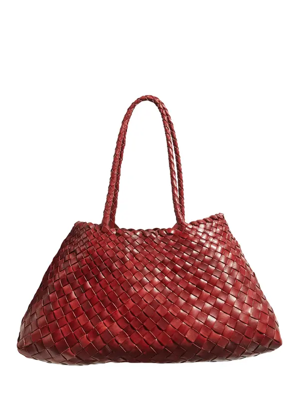 Dragon Diffusion Large Santa Croce Tote Bag - Burgundy