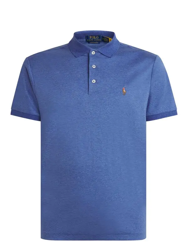 Polo Ralph Lauren Pima Cotton Polo Shirt - Navy