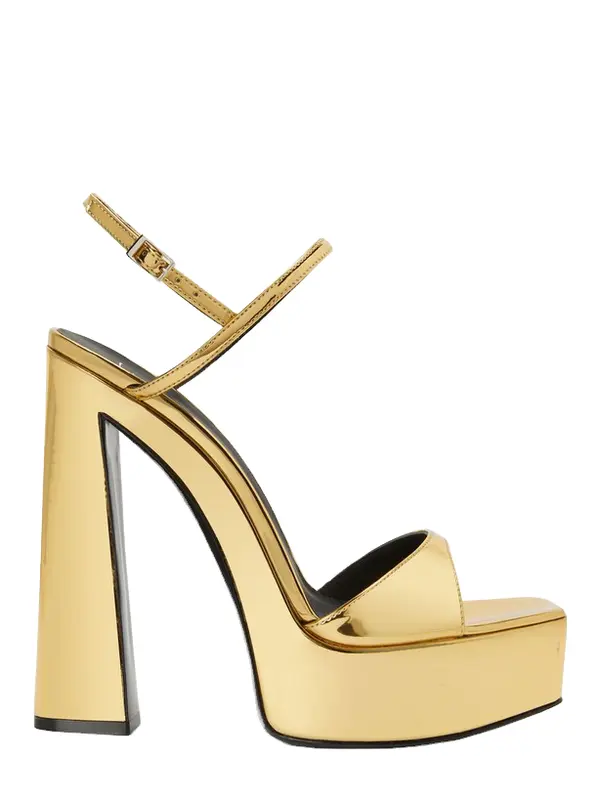 GIUSEPPE ZANOTTI Sylvy Platform Sandals - Gold