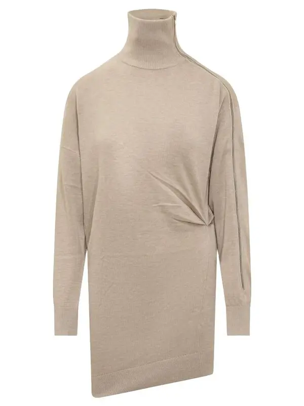 Isabel Marant Gaelys Knit Dress - Beige