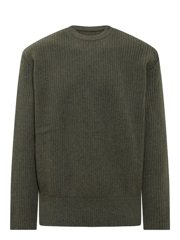 Givenchy Crew Neck Wool Sweater - Green