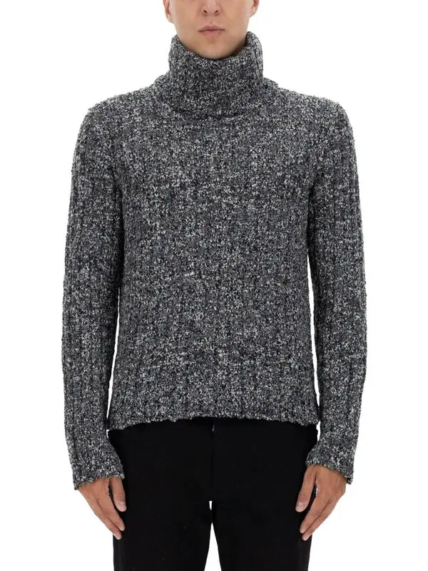 Dolce & Gabbana Turtleneck Pullover - Grey