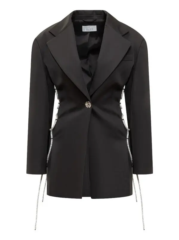 Giuseppe Di Morabito Rhinestone-embellished Blazer - Black