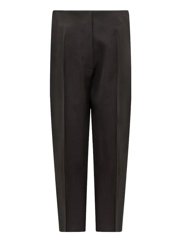 CALCATERRA Wide Leg Trousers - Black