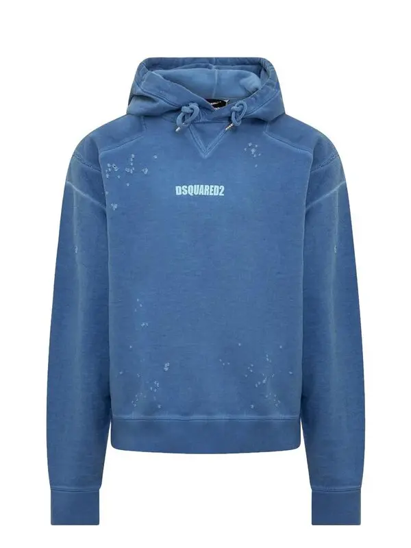 Dsquared2 Cyprus Cotton Sweatshirt - Blue