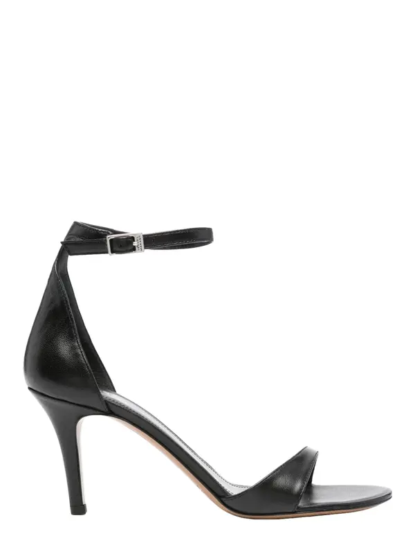 Isabel Marant Ailisa 80mm Leather Sandals - Black