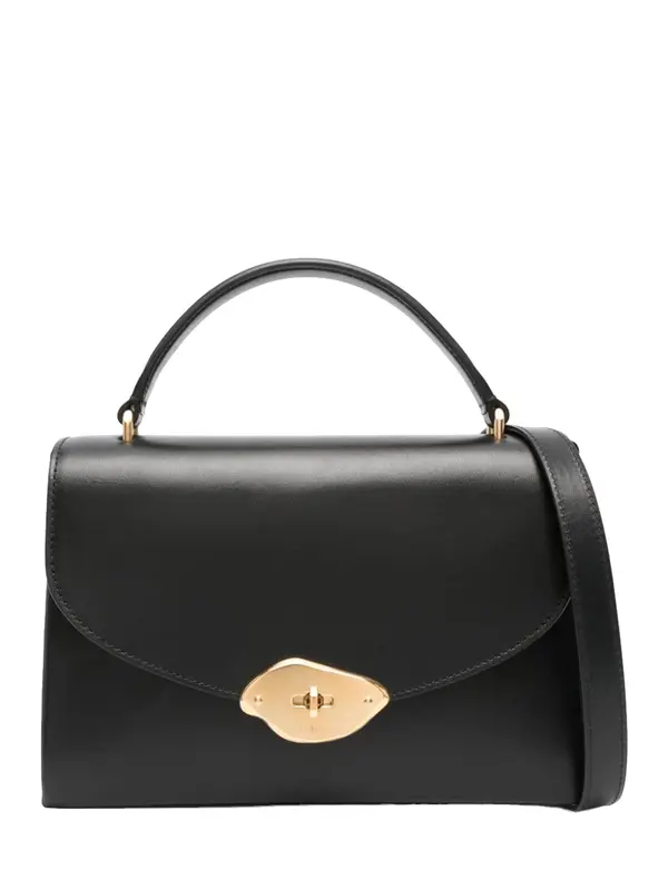 Mulberry Lana Logo-engraved Tote Bag - Black