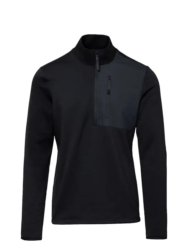 Aztech Mountain Performance Half-zip Lightweight Jacket - Black