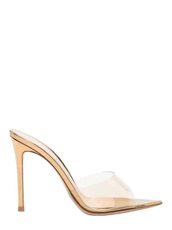 GIANVITO ROSSI 105mm Elle Sandals - Gold