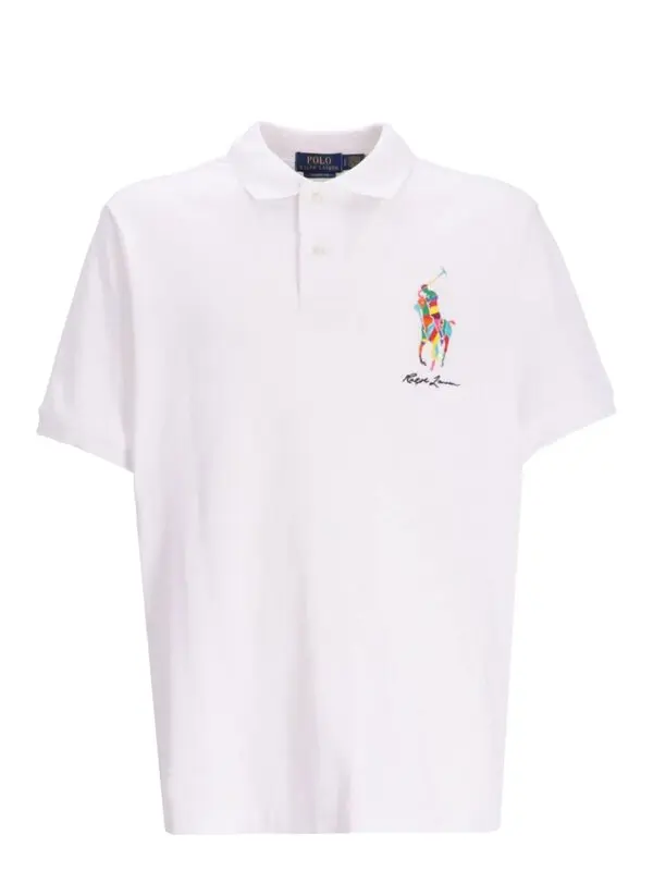 Polo Ralph Lauren Polo Pony-embroidered Polo Shirt - White