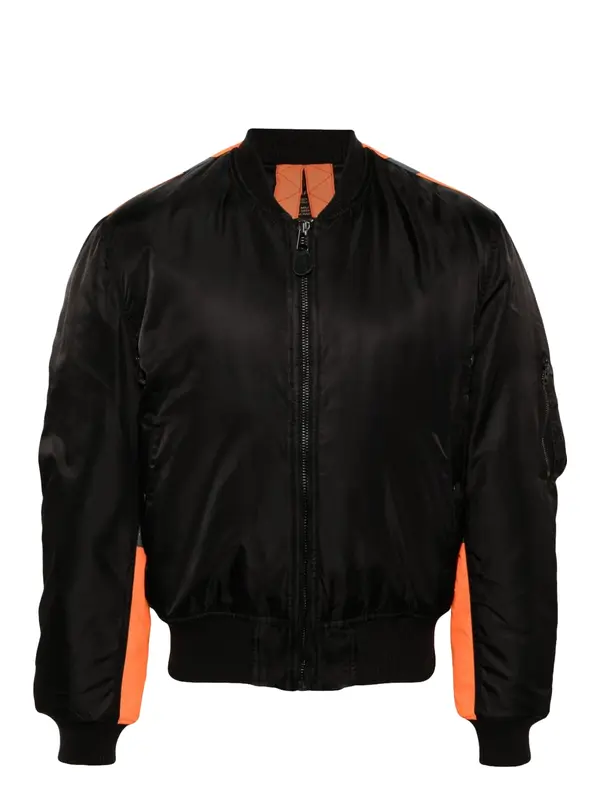 MAHARISHI Hi-vis Ma-1 Padded Bomber Jacket - Black