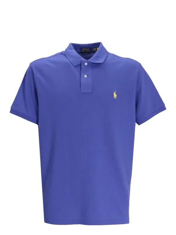 Polo Ralph Lauren Polo Pony-embroidered Polo Shirt - Blue
