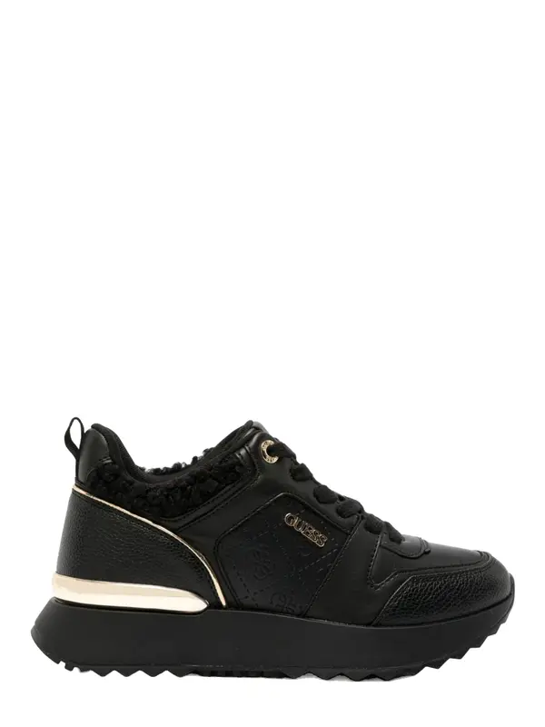 Guess Kaddy2 Hardware-detail Sneakers - Black