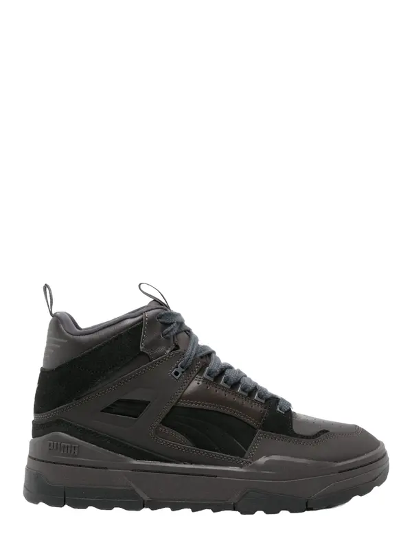 PUMA Slipstream Hi Xtreme Leather Sneakers - Brown