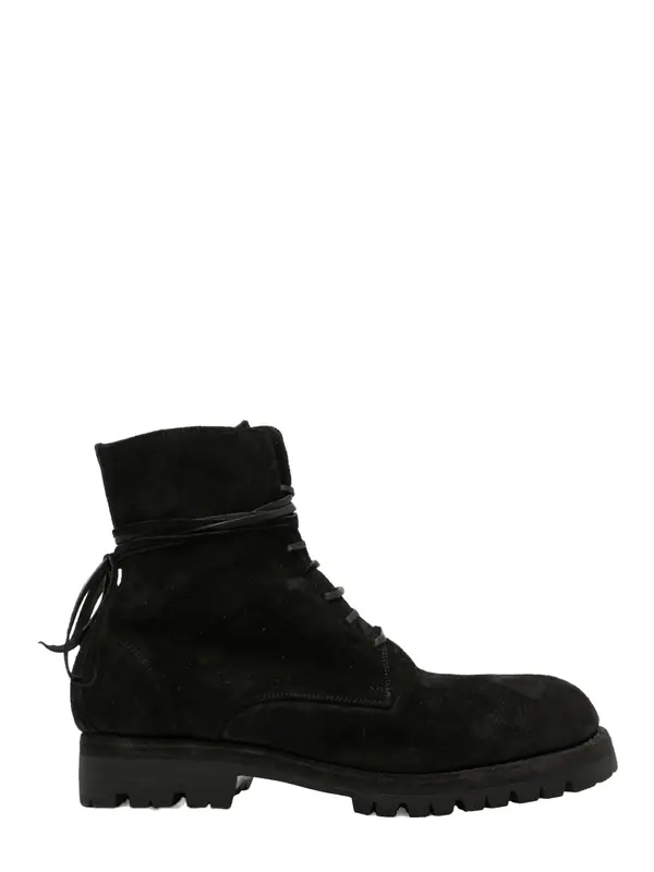 Guidi 795v Leather Ankle Boots - Black