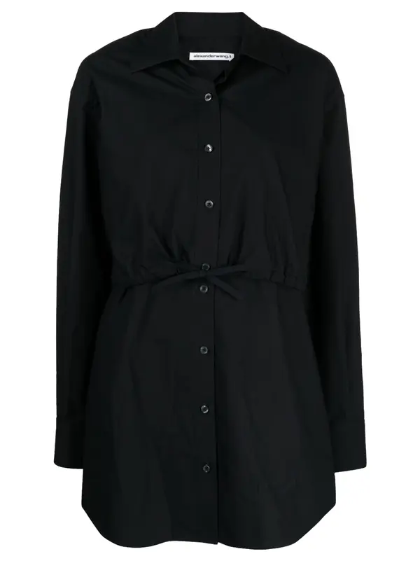 Alexander Wang Layered Shirtdress - Black