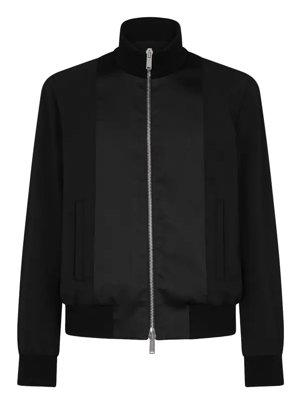 Dsquared2 Panelled Sports Jacket - Black