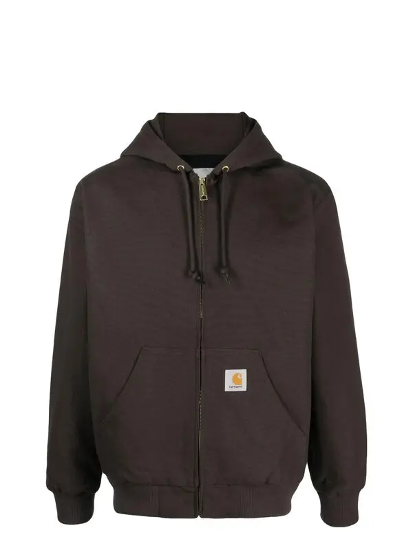 Carhartt Work In Progress Active Hooded Jacket - Brown