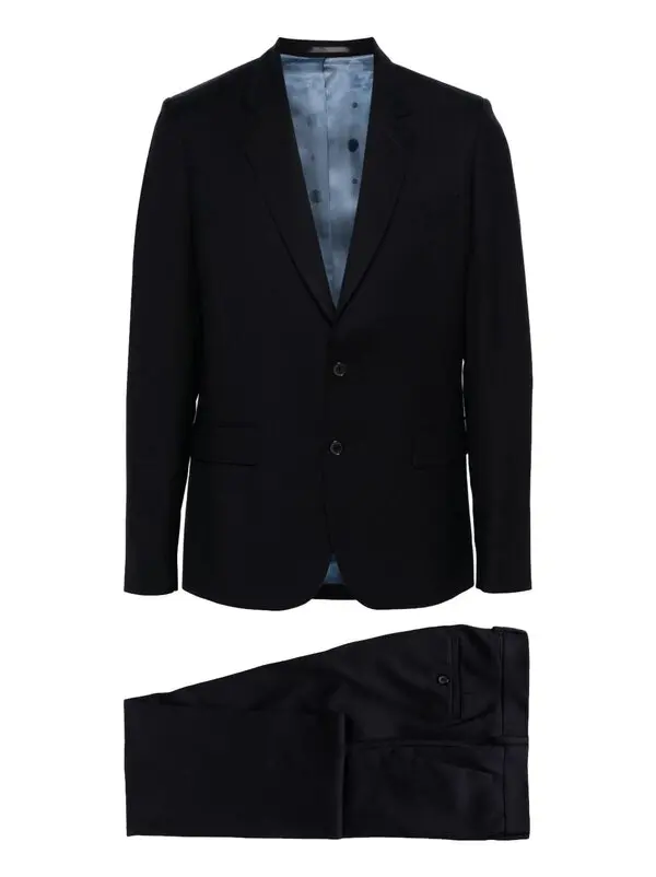 Paul Smith Single-breasted Suit - Blue