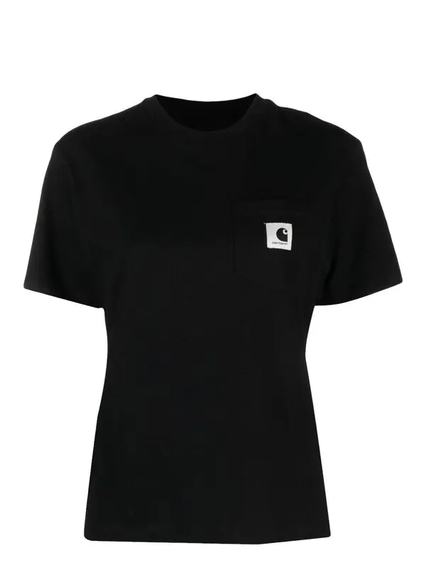 Carhartt Work In Progress S/s Pocket Organic-cotton T-shirt - Black