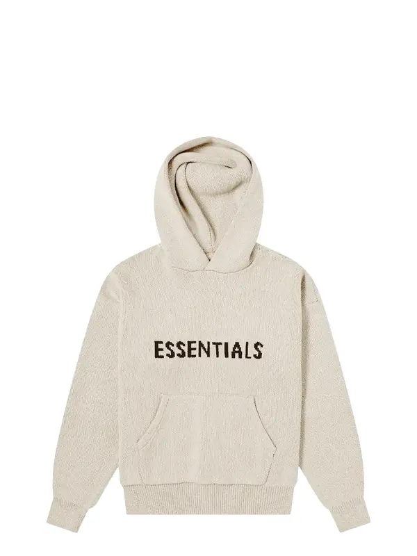 Fear Of God Knit Hoodie - Cream