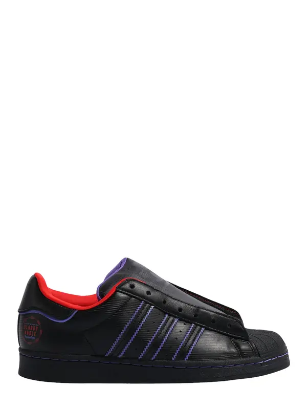 Adidas Bloody Angle X Superstar Laceless Sneakers - Black
