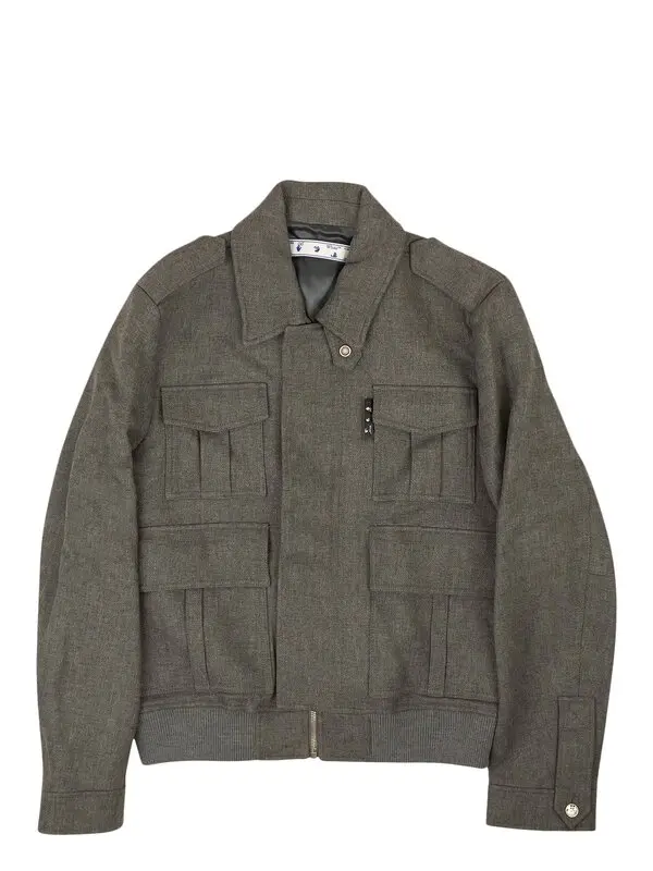 Off-White Military Blouson - Grey