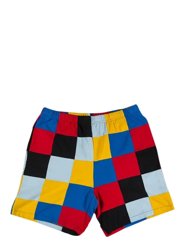 Supreme Patchwork Pique Short - Red