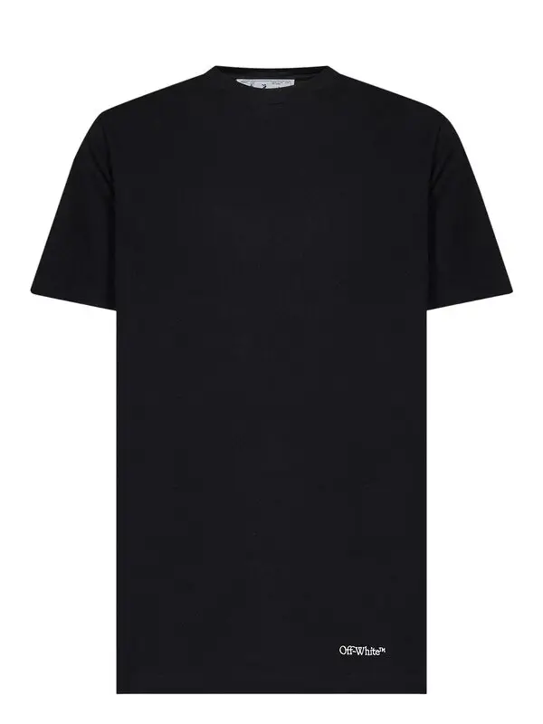 Off-White Scribble Diag Slim Short-sleeve Tee - Black