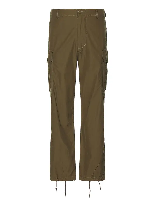BEAMS Mil 6 Pockets 80/3 Rip Stop Pant - Olive