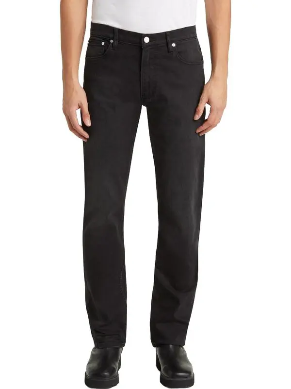 FRAME Modern Straight Leg Jeans - Raven