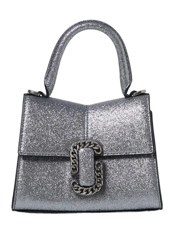 Marc Jacobs St. Marc Mini Shoulder Bag - Silver
