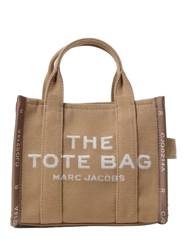 Marc Jacobs Embroidered Logo Tote Bag - Beige