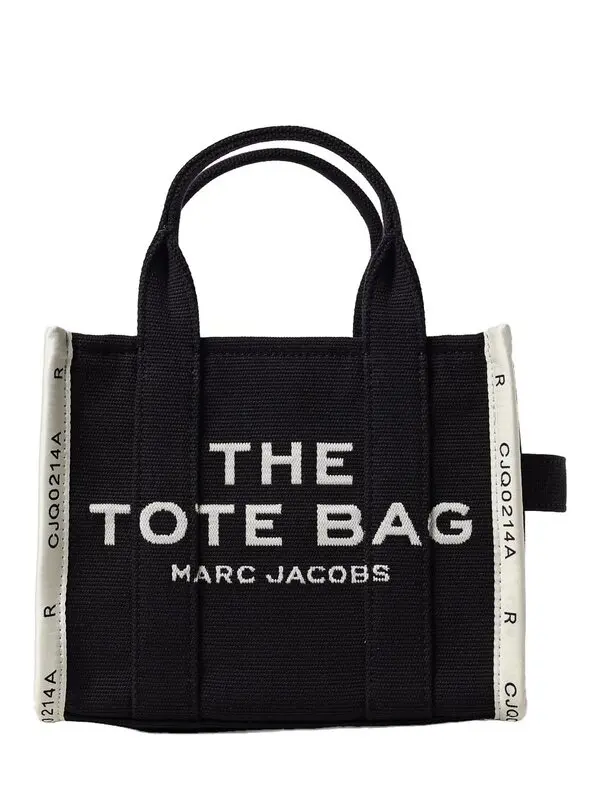 Marc Jacobs Embroidered Logo Tote Bag - Black