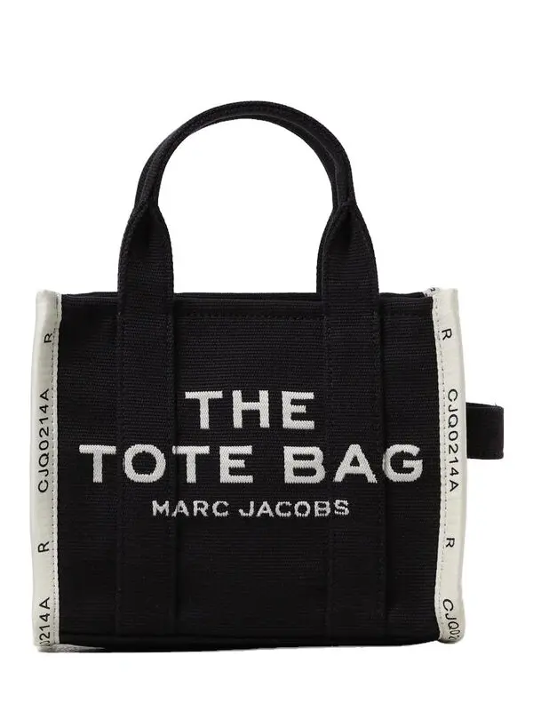 Marc Jacobs Embroidered Logo Tote Bag - Black