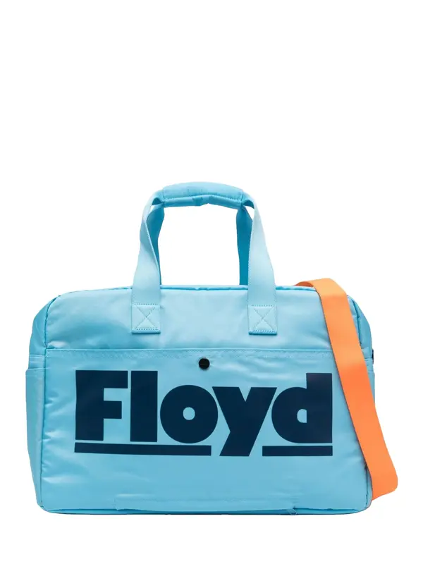 FLOYD Logo-print Zip-fastening Holdall - Blue
