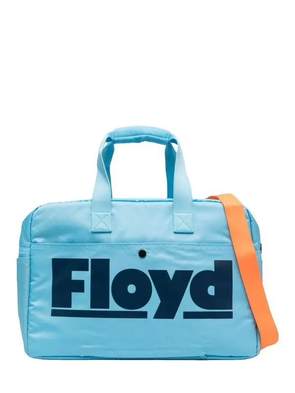 FLOYD Logo-print Zip-fastening Holdall - Blue