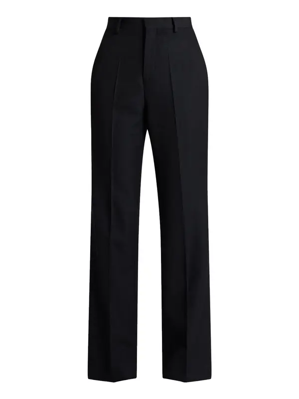 Bite Studios Credo Tailored Wool Trousers - Black