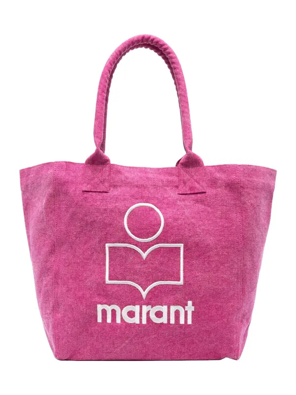 Isabel Marant Yenky Logo-embroidered Tote - Pink