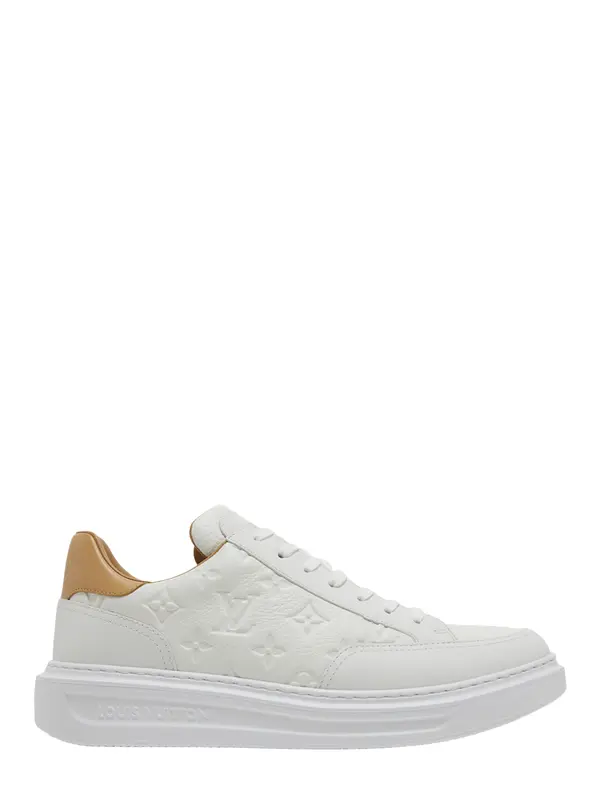 LOUIS VUITTON Beverly Hills Embossed Sneakers - White
