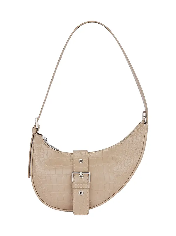 8 Other Reasons Crescent Buckle Bag - Tan