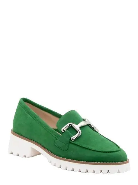 ARA Kiana Lug Sole Loafer - Grass