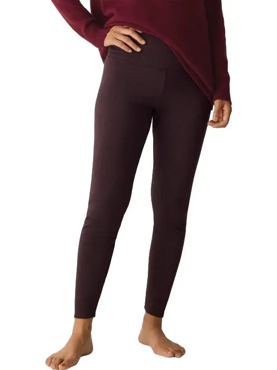 Eileen Fisher High Waist Ankle Leggings - Casis